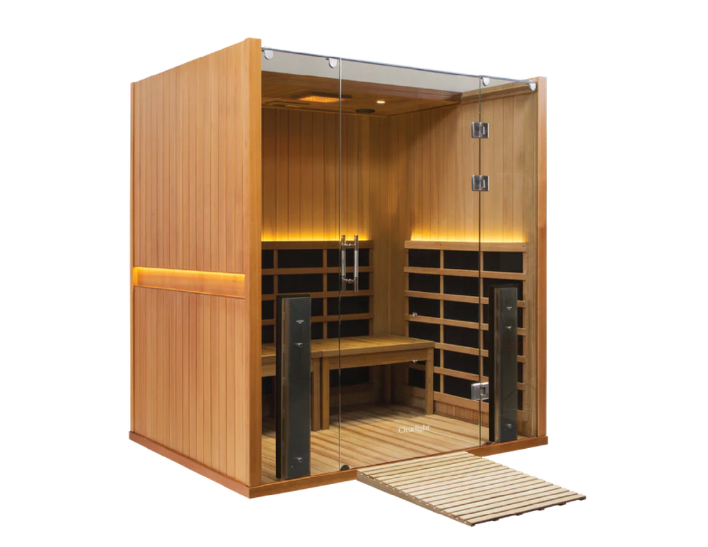 4 Person Wheelchair Accessible Sauna | Evergreen Softub