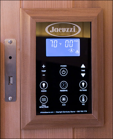 4 Person Wheelchair Accessible Sauna | Evergreen Softub